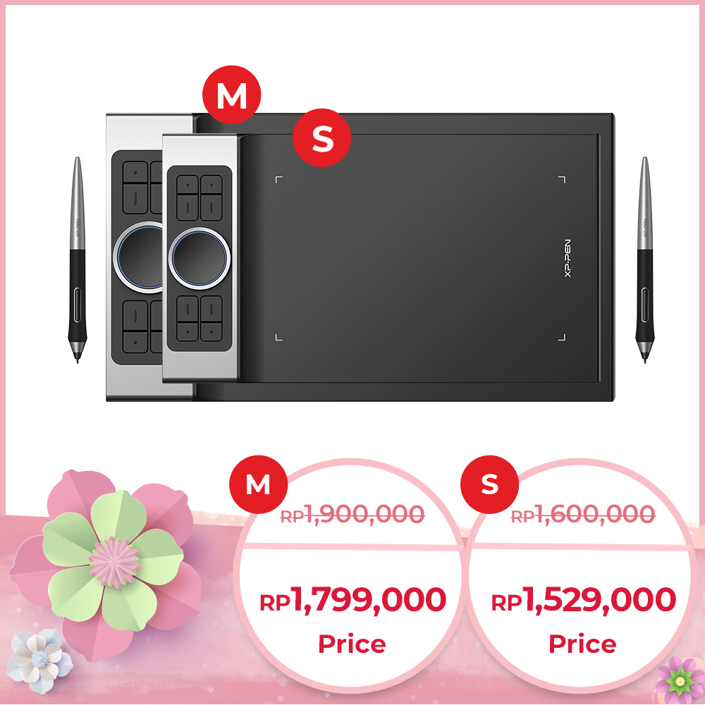 Tablet Menggambar Profesional Deco Pro S / M | XPPen Indonesia official ...