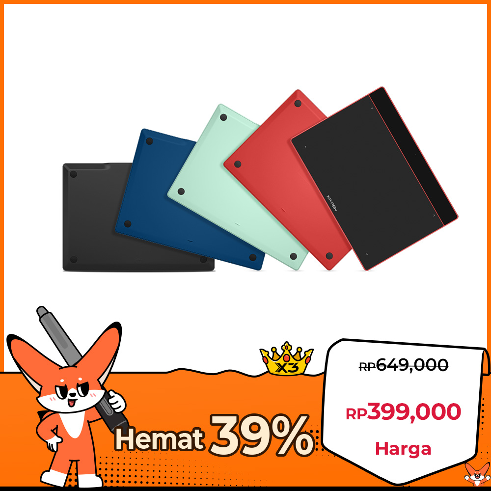 Deco Fun S tablet menggambar terjangkau | XPPen Indonesia official Store