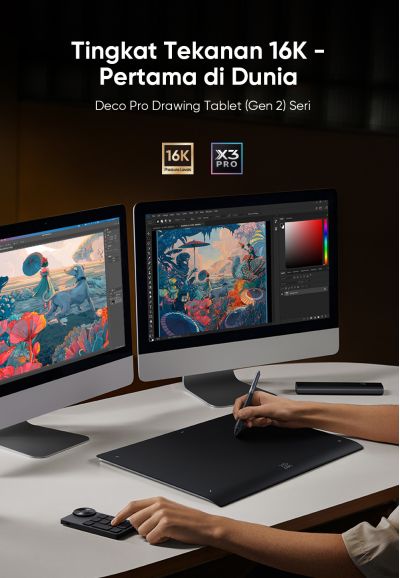 Monitor Pen Display & tablet gambar digital | XPPen Indonesia official ...