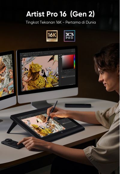 Monitor Pen Display & tablet gambar digital | XPPen Indonesia official ...